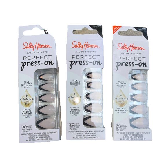 Sally Hansen | Makeup | 3x Sally Hansen Salon Effects Perfect Presson ...